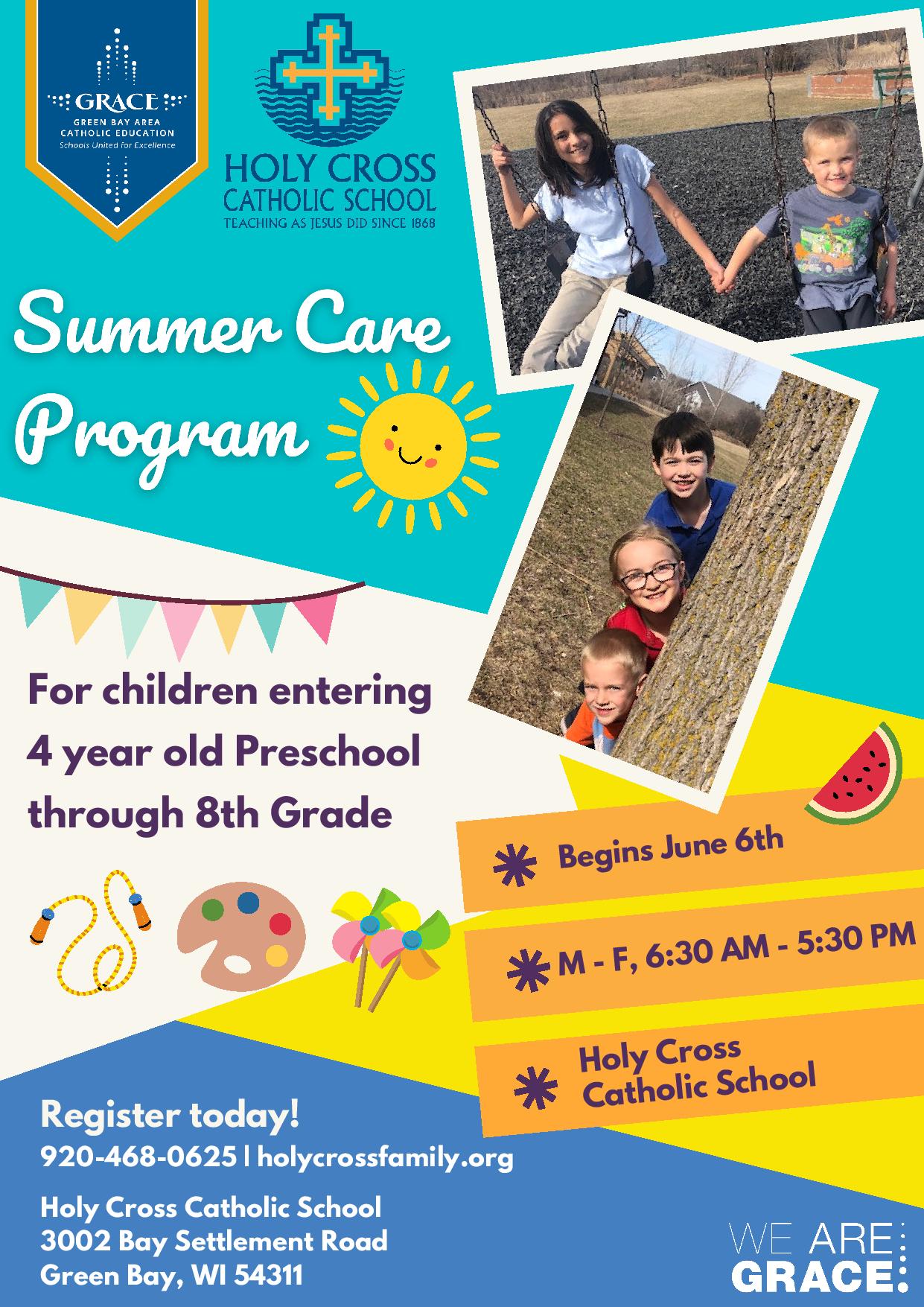 Holy Cross Offers Summer Care - Holy Cross