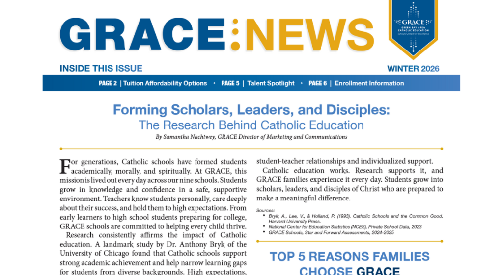 Winter 2026 Newsletter Now Available - Holy Cross